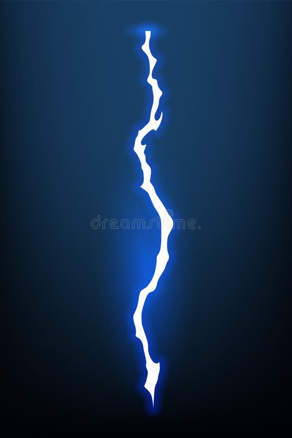 Lightning Animation with Sparks. Electricity Thunderbolt Danger, Light ...
