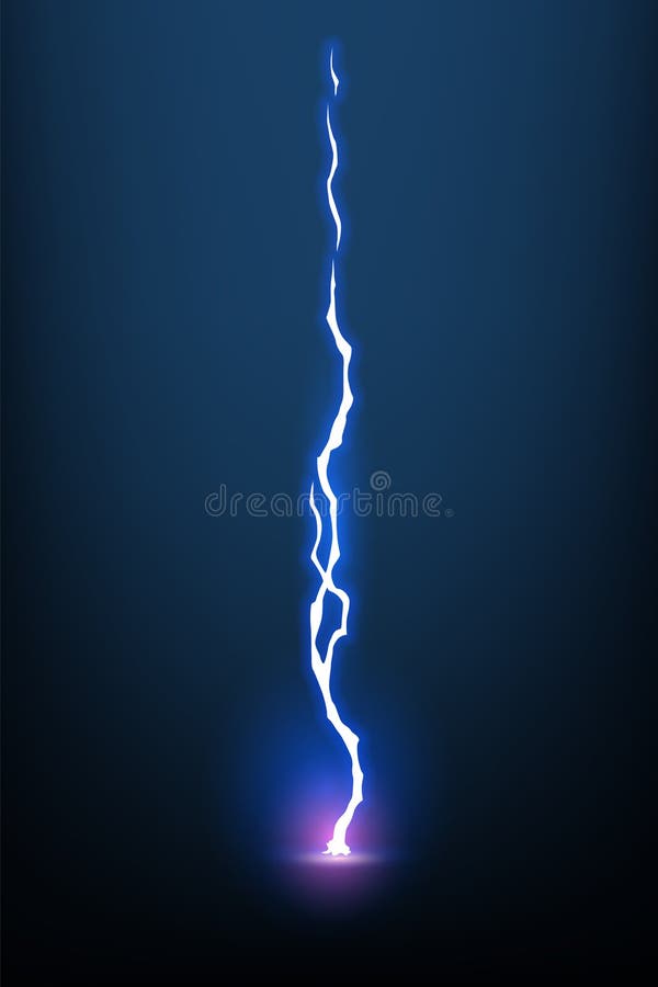 Lightning Animation with Sparks. Electricity Thunderbolt Danger, Light ...