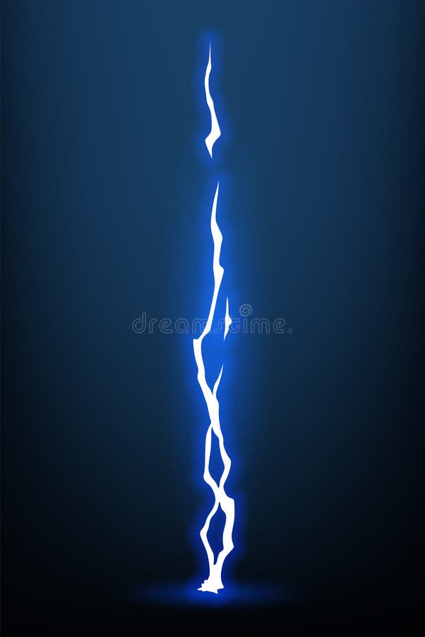Lightning Animation with Sparks. Electricity Thunderbolt Danger, Light ...