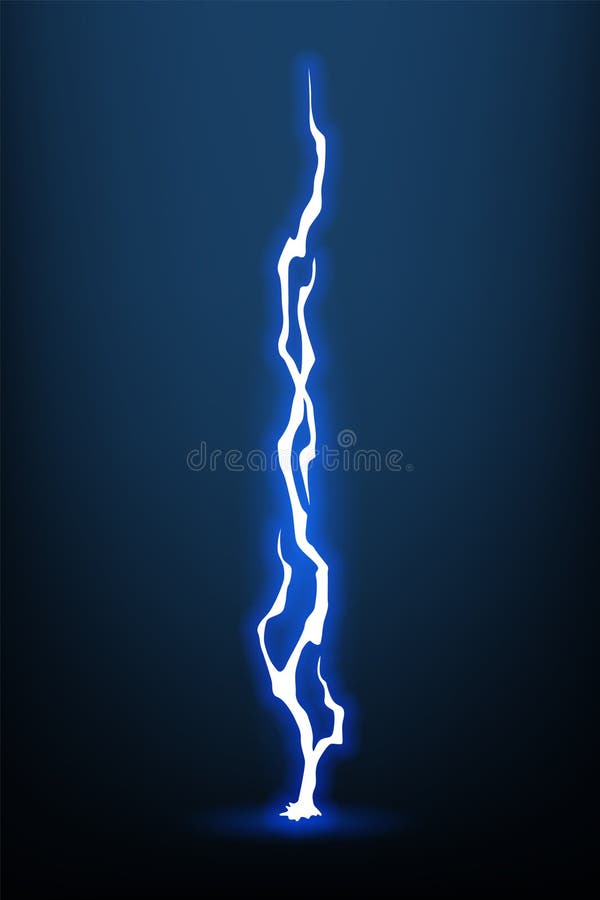 Lightning Animation with Sparks. Electricity Thunderbolt Danger, Light ...