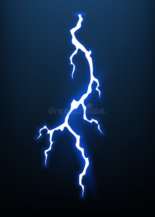 Lightning Animation with Sparks. Electricity Thunderbolt Danger, Light ...