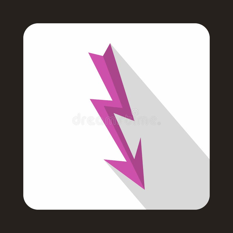 Lightning Cursor Arrow Original Vector Icon. Stock Illustration ...