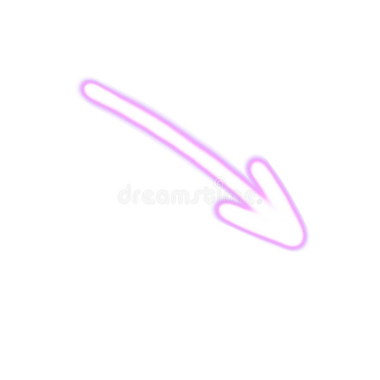 Lightning Arrow Isolated Illustration on Transparent Background Stock ...