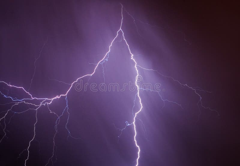 Lightning bolt stock image. Image of thunderstorm, sins - 227861