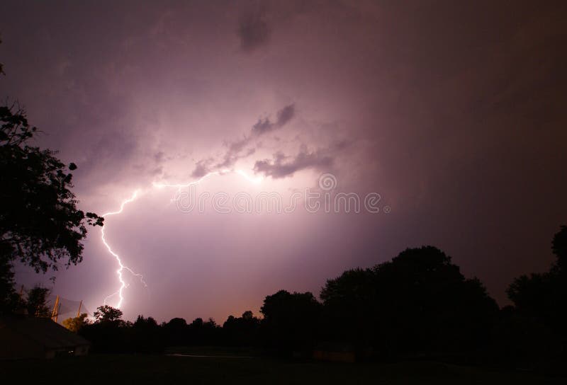 Lightning Over Golf Course Stock Photos - Free & Royalty-Free Stock ...