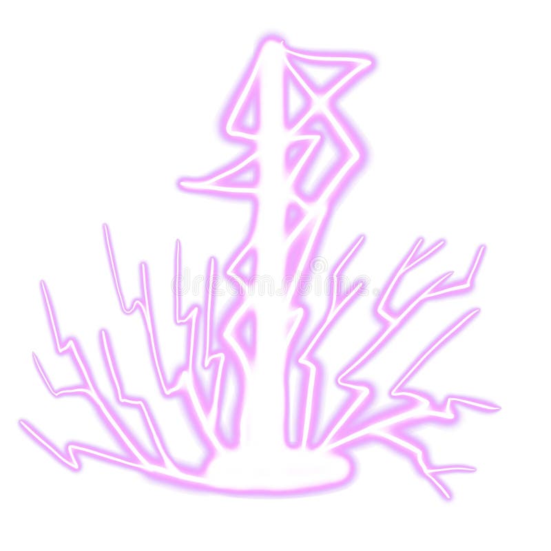 Lightning Bolt Isolated Illustration on Transparent Background Stock ...