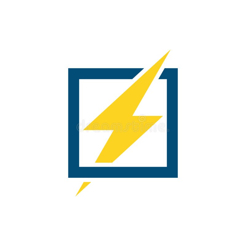Lightning Bolt Logo Design Template - Vector Stock Vector ...