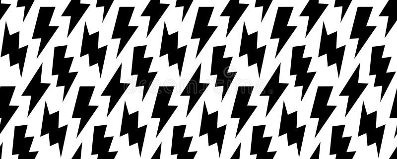 Lightning Bolt Seamless Pattern. Thunder Bolt Repeating Background ...