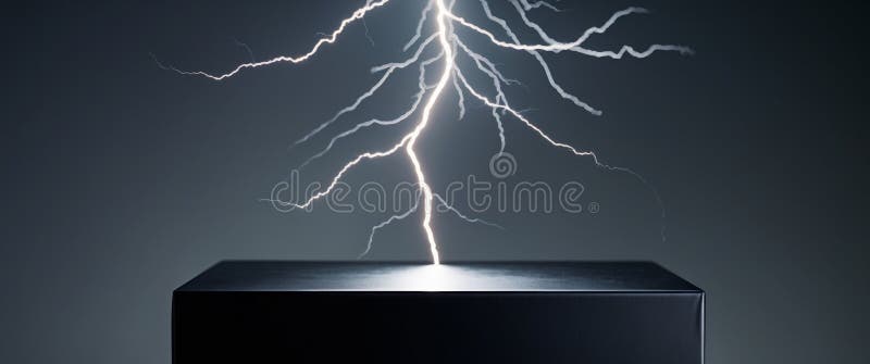 Lightning Bolt Top Black Box Stock Photos - Free & Royalty-Free Stock ...