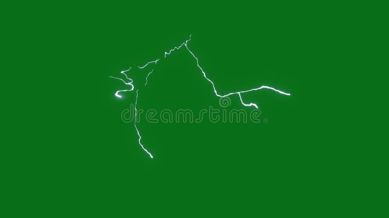 Lightning Bolt Top Resolution Green Screen Effects 4k Stock Video Video Of Electric Bright