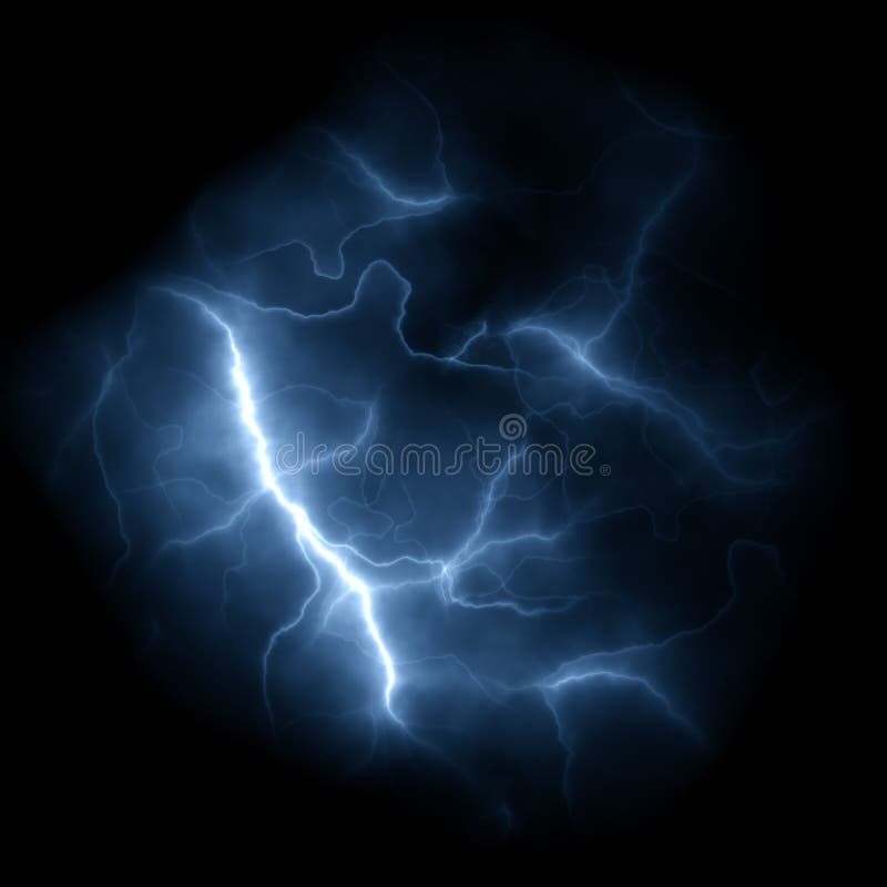 Lightning Bolts Background stock illustration. Illustration of ...