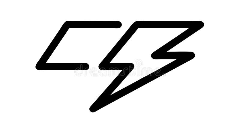 Lightning Bolts Flash Icon Multiple Electricity Symbols for Power ...