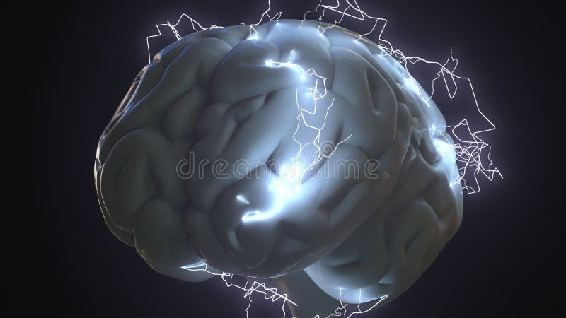 Lightning Bolts Over Human Brain. Idea Generation, Trouble or ... Lightning Bolts Over Human Brain. Idea Generation, Trouble or ...