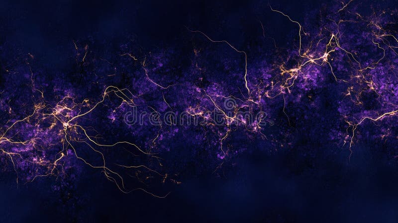 Lightning Branch Patterns Captured in Long Exposure Featuring Electric ...