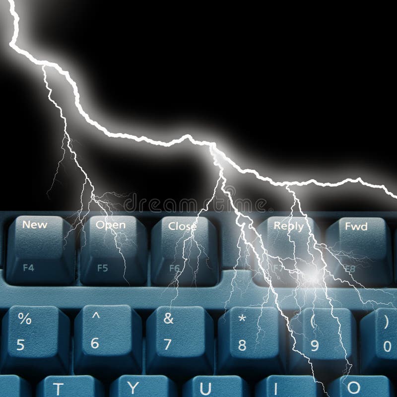 Lightning communications stock illustration. Illustration of wallpaper ...