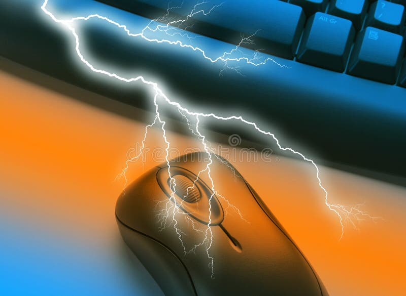 Lightning communications stock illustration. Illustration of wallpaper ...