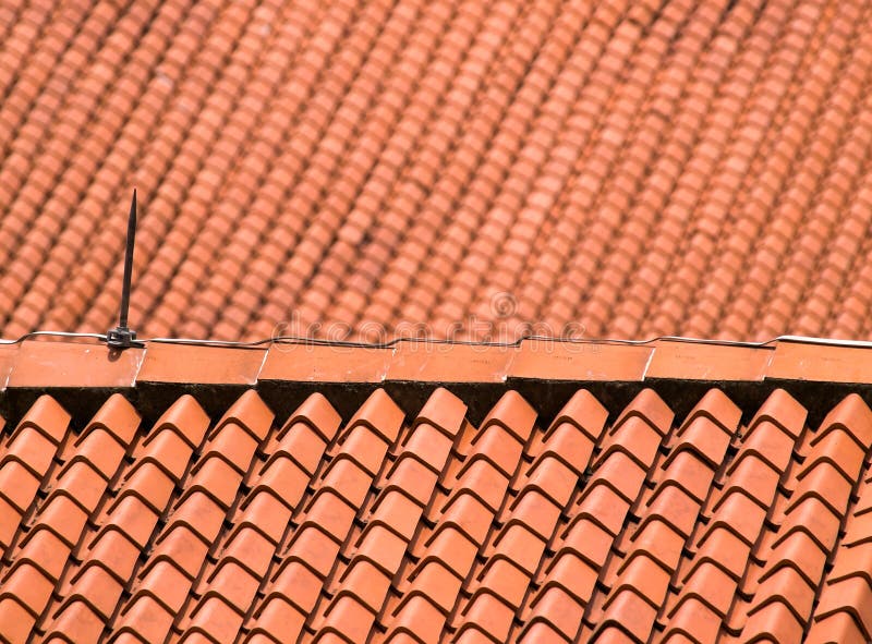 Lightning Conductor stock image. Image of ridge, electrical - 4669917