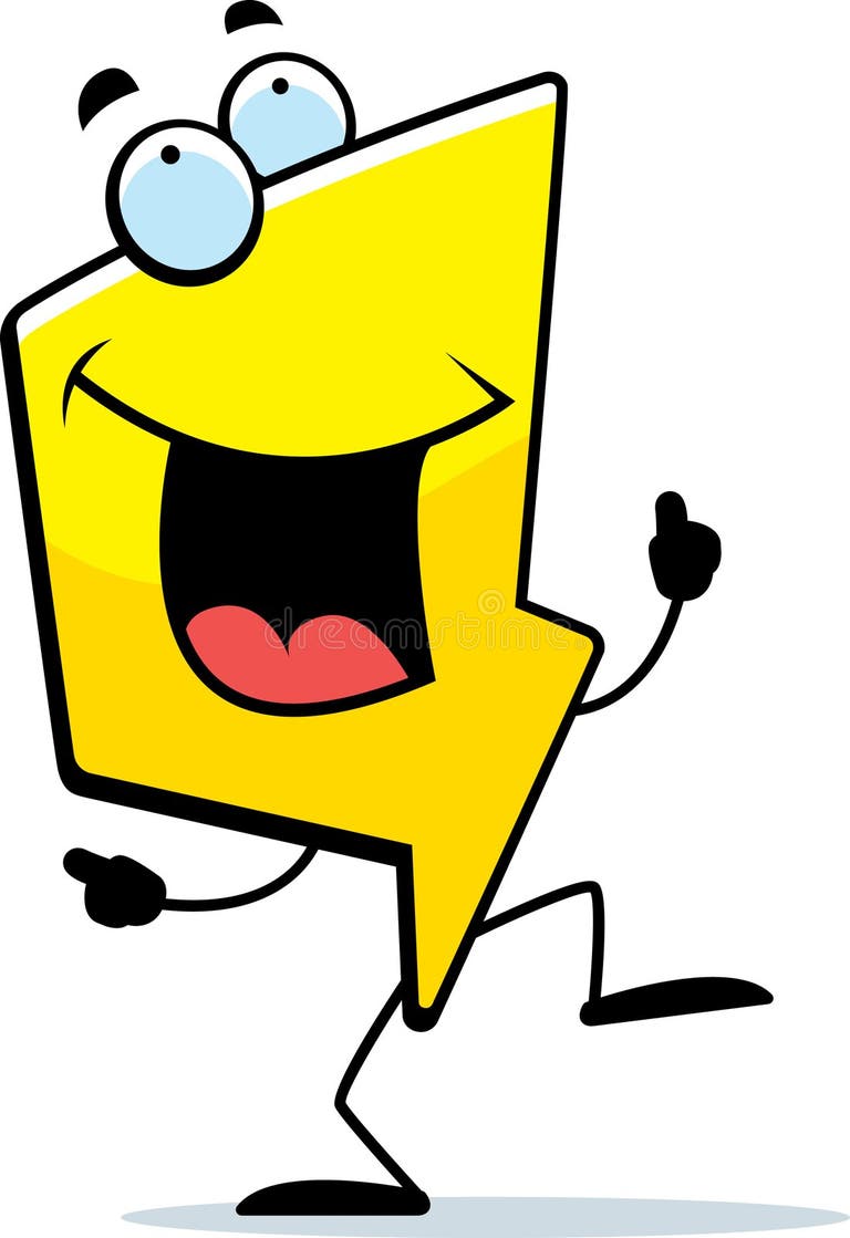 Cartoon Lightning Bolt Stock Illustrations – 16,008 Cartoon Lightning ...