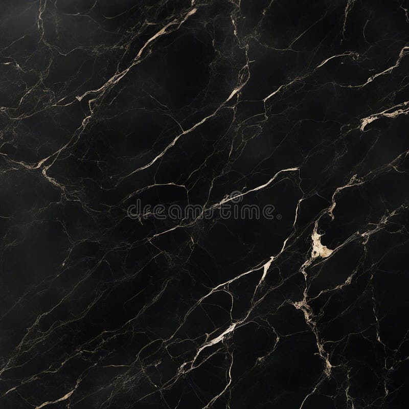 Lightning in the Dark a Black Marble Texture Background with a Detailed ...