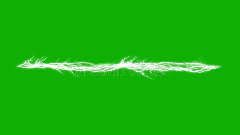 Lightning Strike on Green Screen Stock Footage - Video of green, nature ...