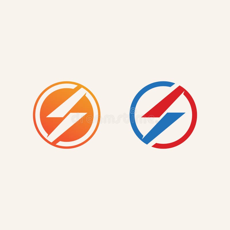 Lightning Energy Vector Logo Design Featuring Thunder Strike Symbol and Strong Electric Feel ...