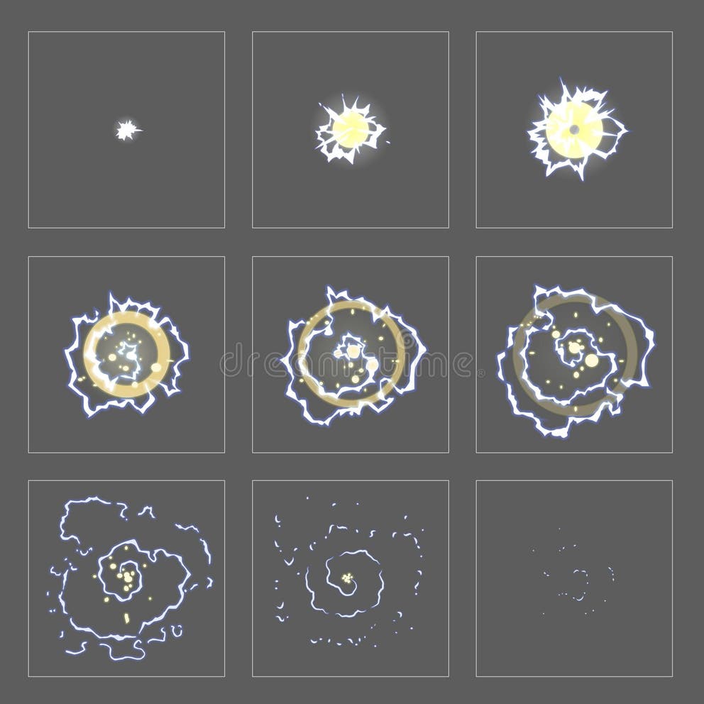 Light Sprite Sheet Animation Stock Illustrations – 340 Light Sprite ...