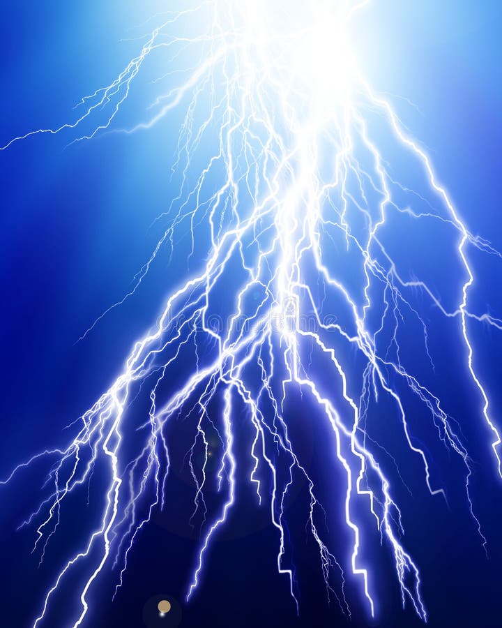 Lightning flash stock illustration. Illustration of electricity - 3684695