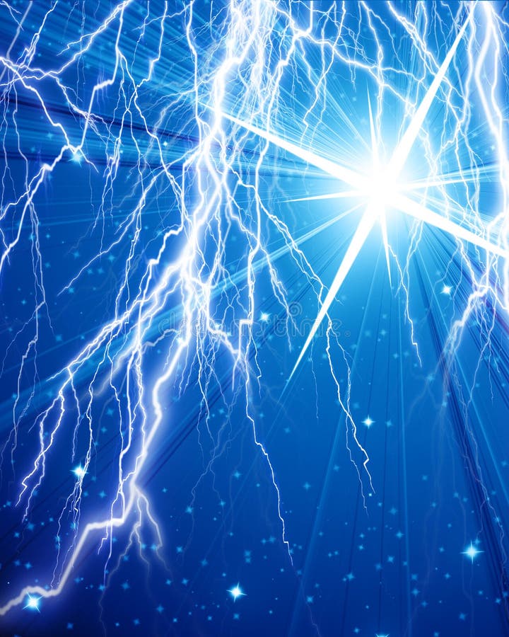 Lightning flash stock illustration. Illustration of electricity - 3684695