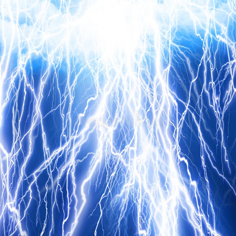 Lightning flash stock illustration. Illustration of storm - 5401837