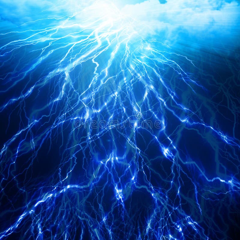 Lightning flash stock illustration. Illustration of electricity - 3684695