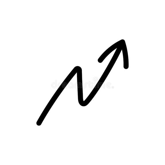 Lightning Arrow. Thunderbolt, Lightning Strike. Doodle Vector ...