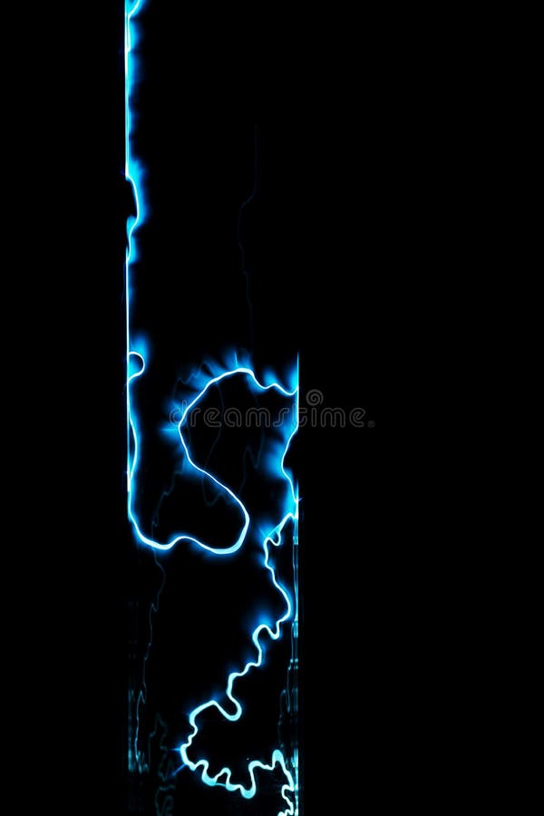 Lightning Flash Discharge of Electricity on Transparent Background ...