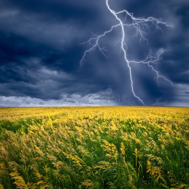 Lightning flashes stock photo. Image of outdoor, bright - 10395456