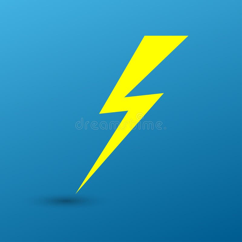 Lightning Flat Icons Set. Simple Icon Storm or Thunder and Light Stock ... Lightning Flat Icons Set. Simple Icon Storm or Thunder and Light Stock ...