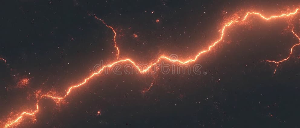 Lightning Frame Overlay Texture with Soft Edges and Subtle Glow Against ...