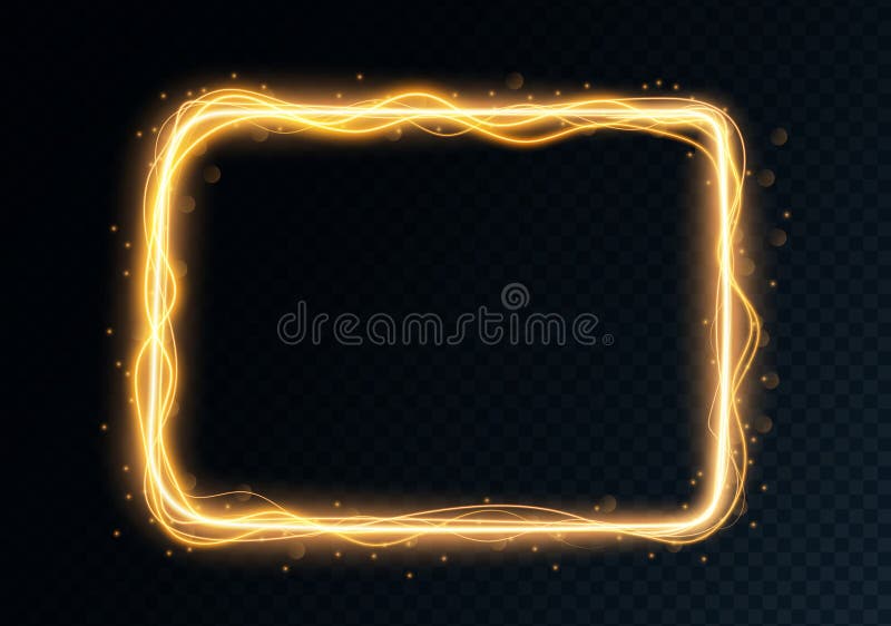 Lightning frames vector stock vector. Illustration of charge - 269539882