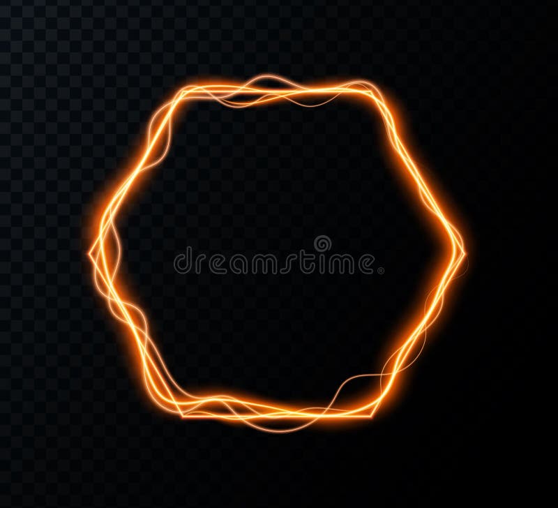 Lightning frames vector stock vector. Illustration of magic - 271015921