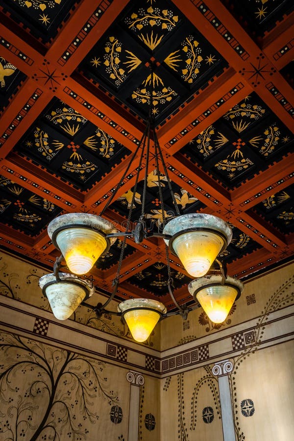 Lightning Greece, interior editorial stock image. Image of architecture ...