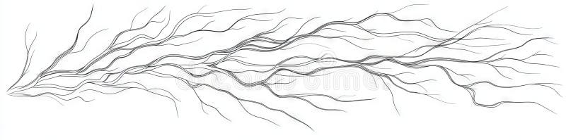 Lightning Icon in Continuous Line Drawing Style. Lightning Bolt Icon in ...