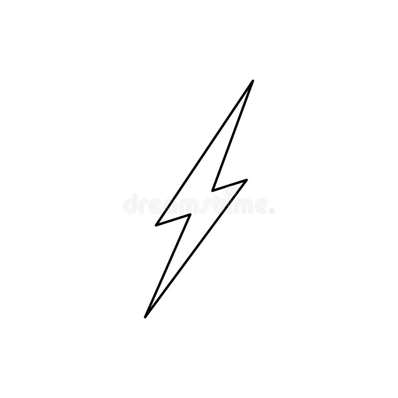 Lightning Icon. Element of Web for Mobile Concept and Web Apps Icon ...