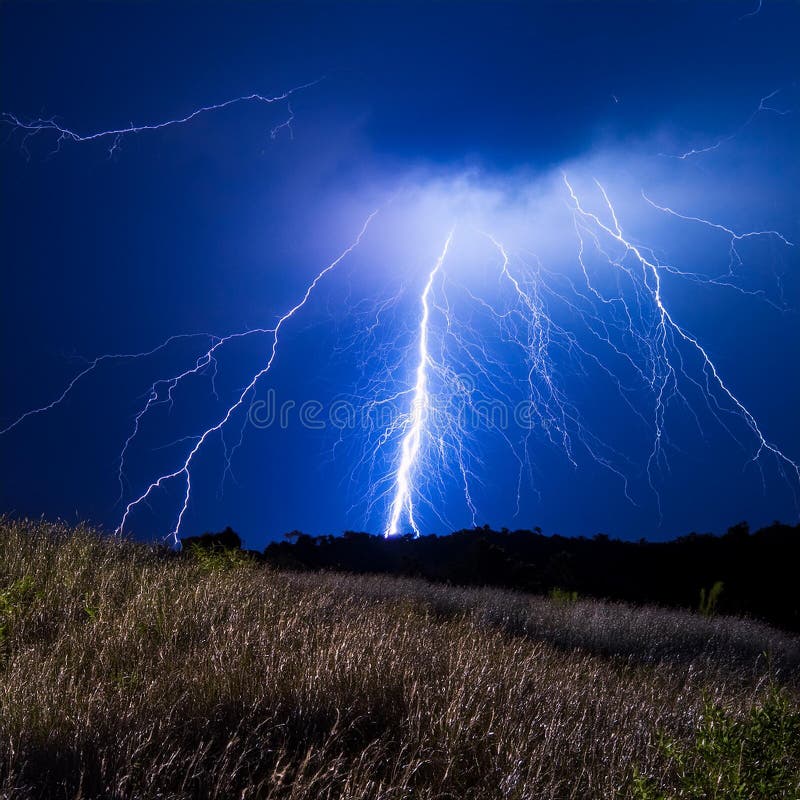 Lightning. Lighting bolt stock illustration. Illustration of danger ...