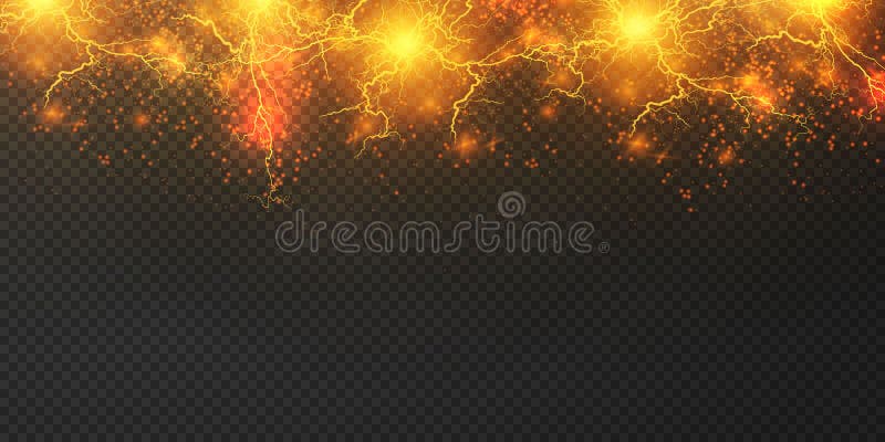 Lightning Lightning. Lightning Collision, Powerful Electrical Explosion ...