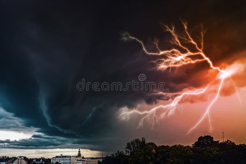 Lightning Soul the Great Buddha Stock Image - Image of soul, great ...