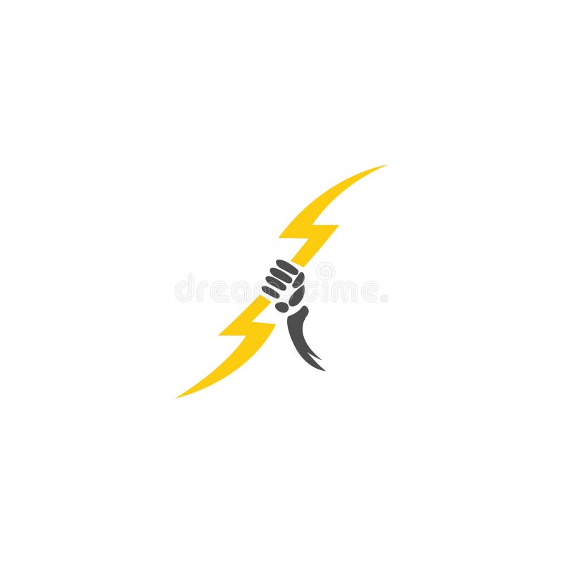 Lightning Logo Icon Design Illustration Stock Illustration ...