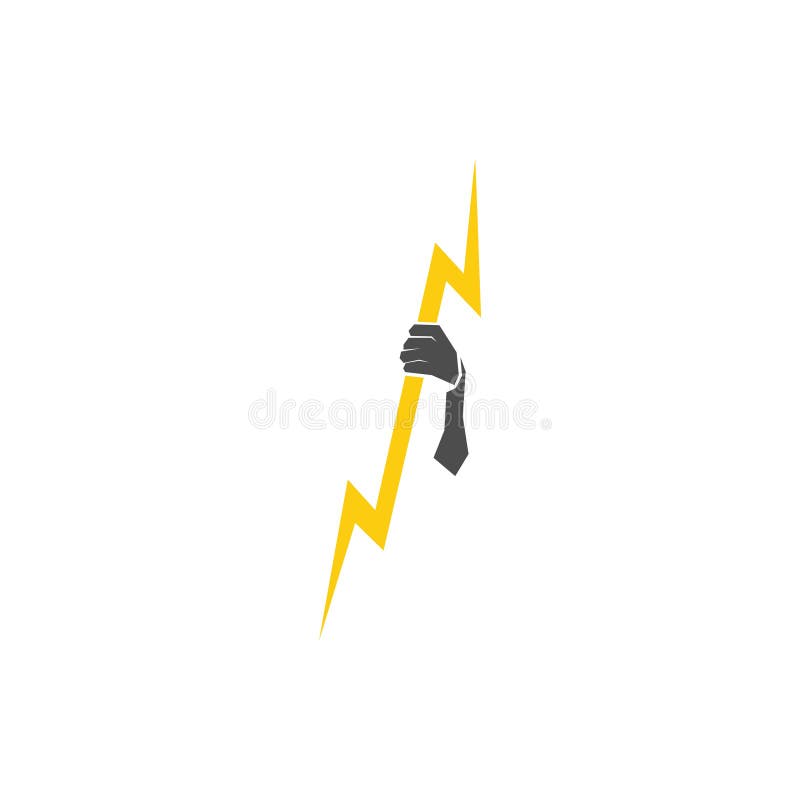 Lightning Logo Icon Design Illustration Stock Illustration ...