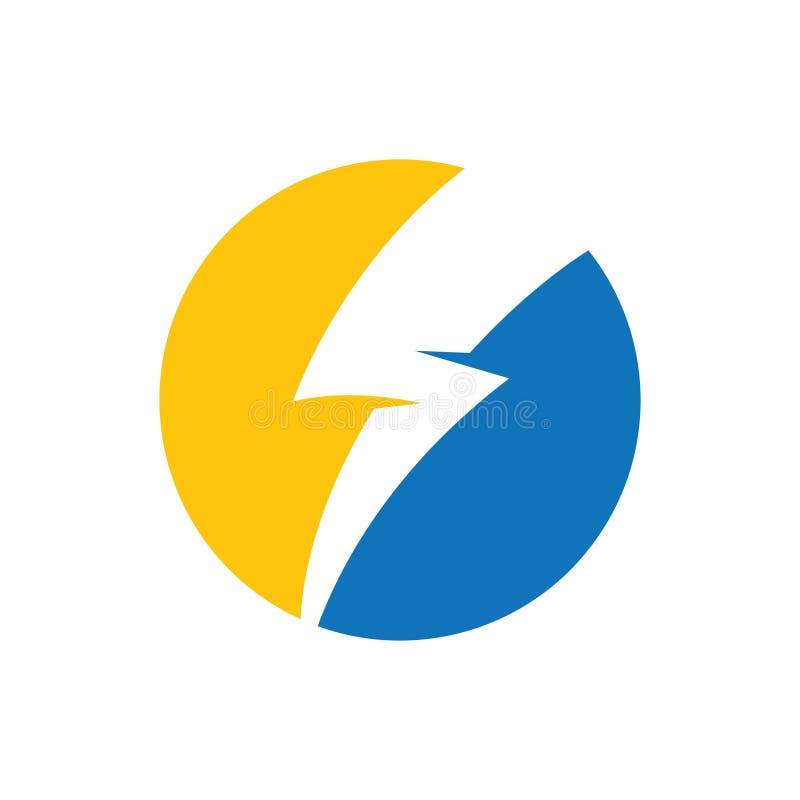 Lightning logo images stock vector. Illustration of thunderstorm ...