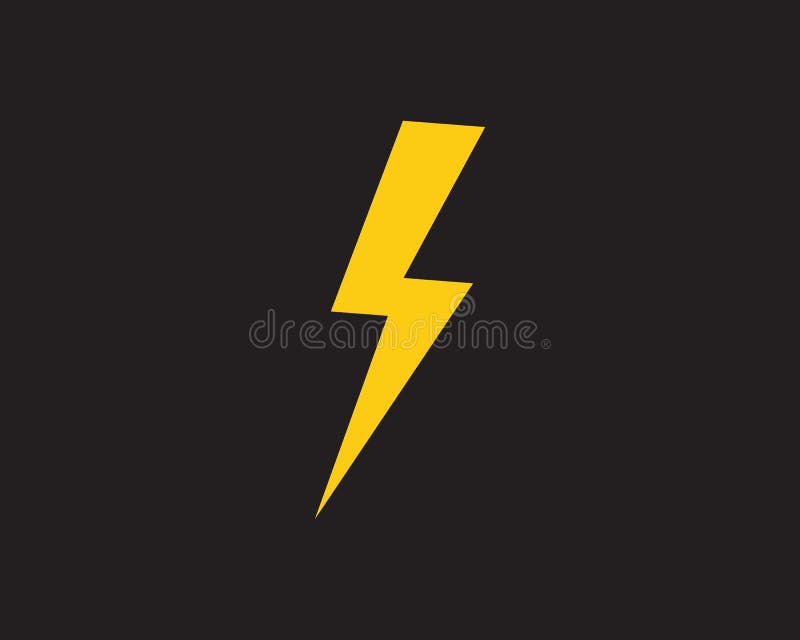 Lightning Logo Vector Illustration Stock Vector - Illustration of ...