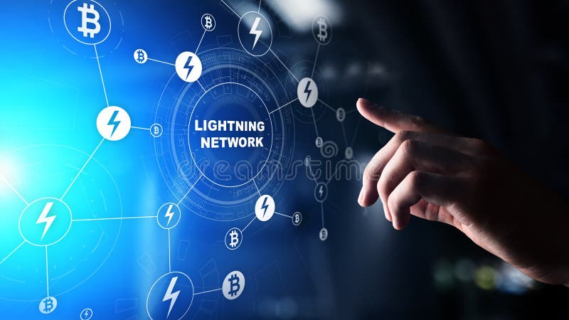 Lightning Network Communication in Cryptocurrency Technology. Bitcoin ...