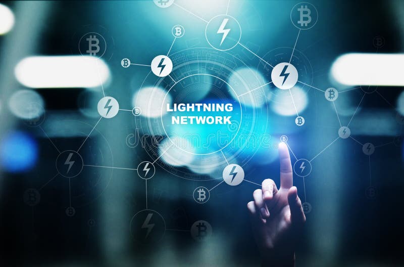 Lightning and Communication Tower in Stormy Night Stock Image - Image ...