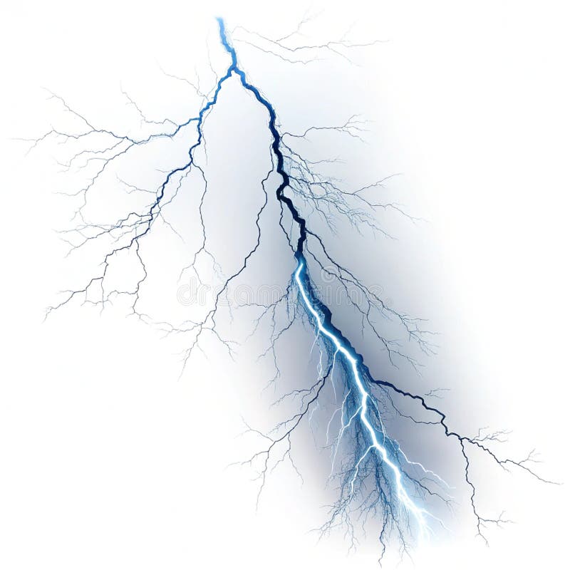 Lightning Power Icon in Flat Style. Energy Symbol Vector Illustration ...